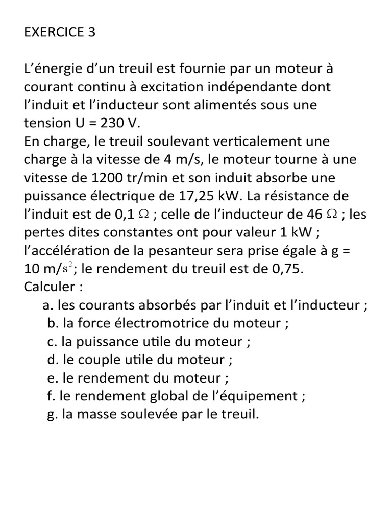 Exercice 3 MCC | PDF