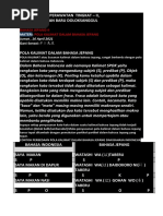 Contoh Jikoshoukai Dan Pertanyaan Mensetsu | PDF