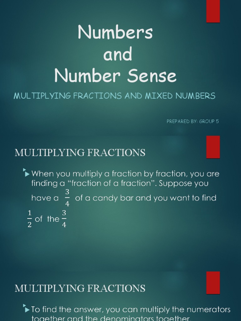 Numbers and Number Sense | PDF