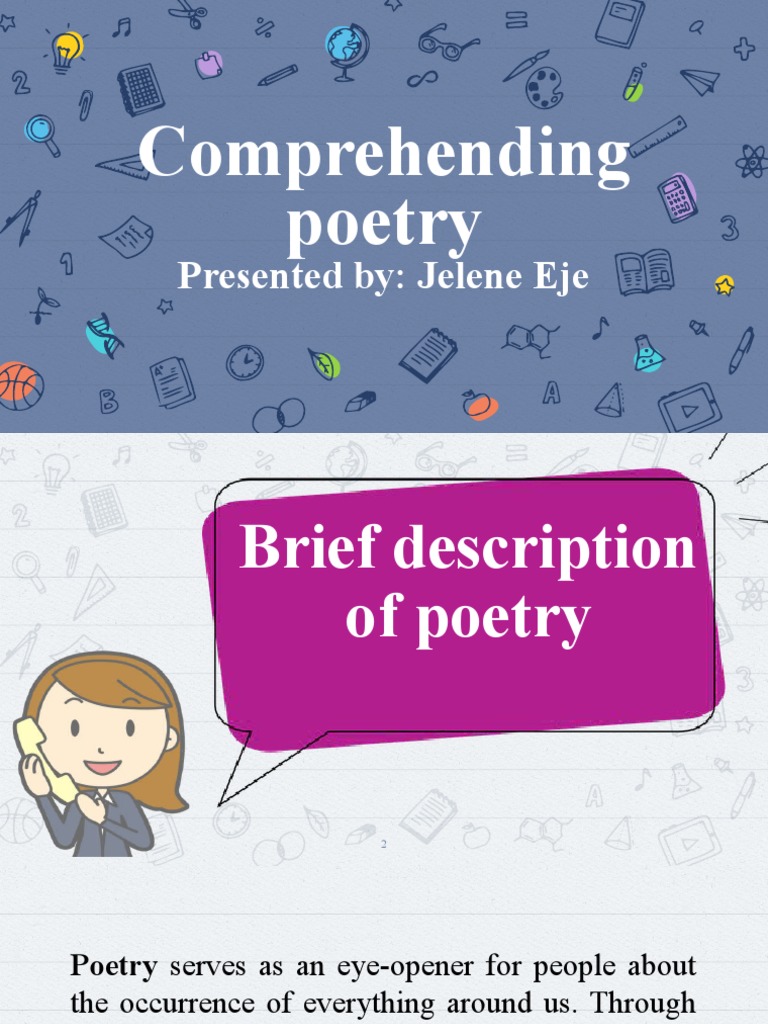 Chapter 3 - Comprehending Poetry | PDF | Poetry