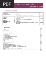 Cambridge IGCSE 0653 Combined Science Syllabus For Examination in 2025 ...
