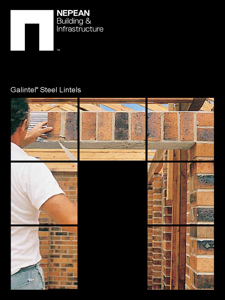 Galintel - Hot Dip Galvanised Lintels 1 | PDF | Galvanization | Brick