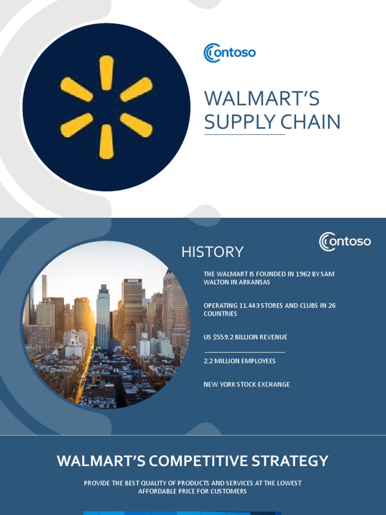 Walmart'S Supply Chain | PDF