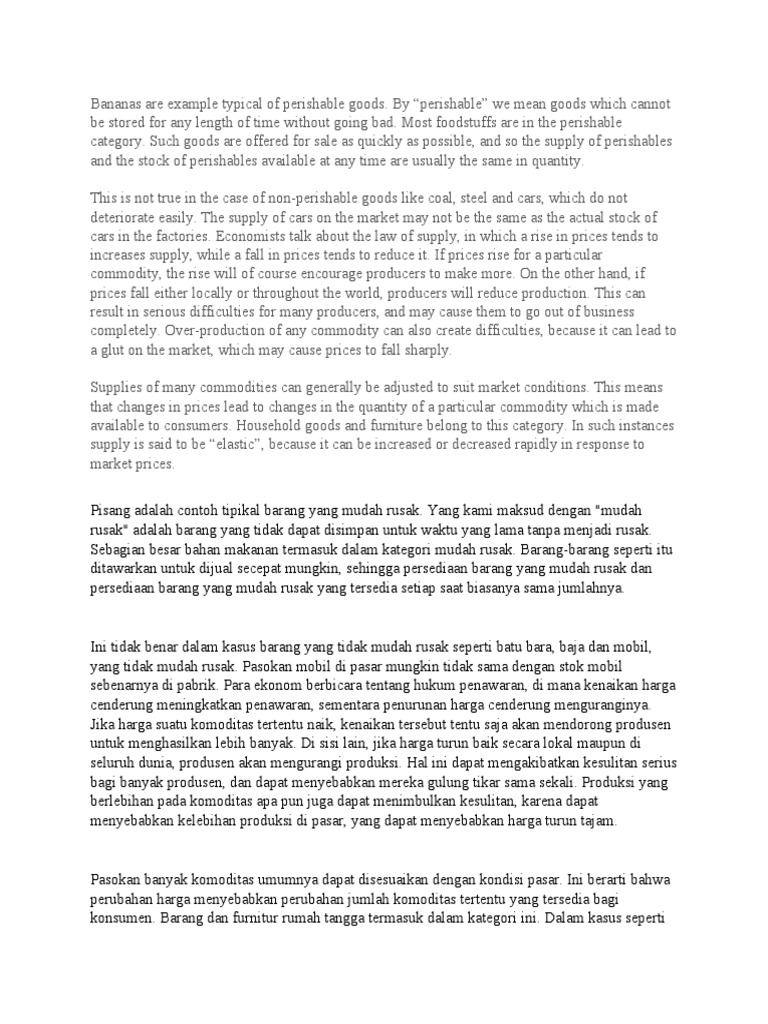 The Characteristics of Perishable and Non-Perishable Goods, and How ...