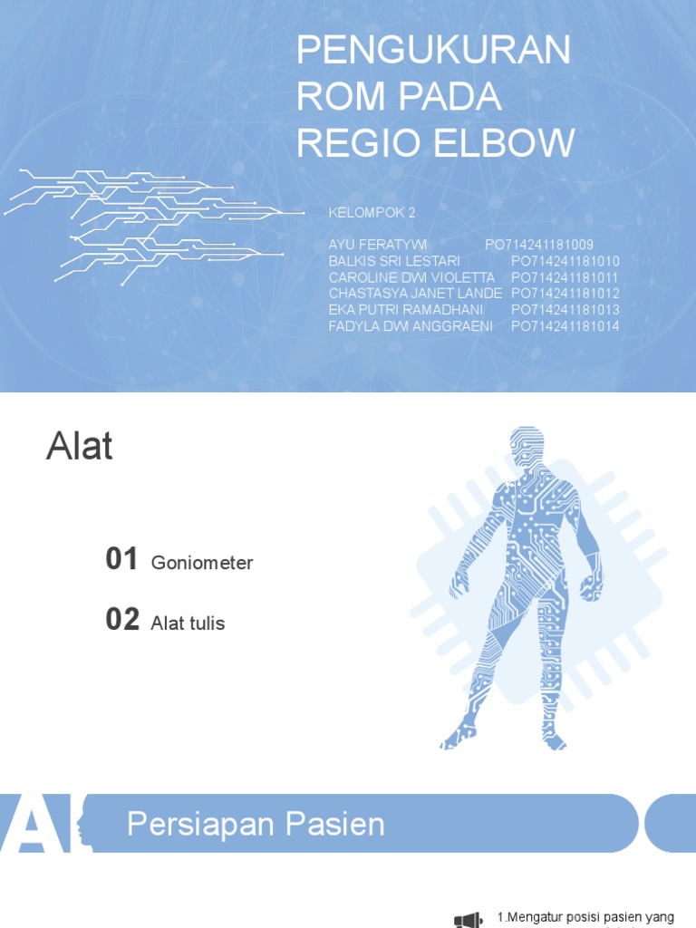 Pengukuran ROM Pada Regio Elbow | PDF