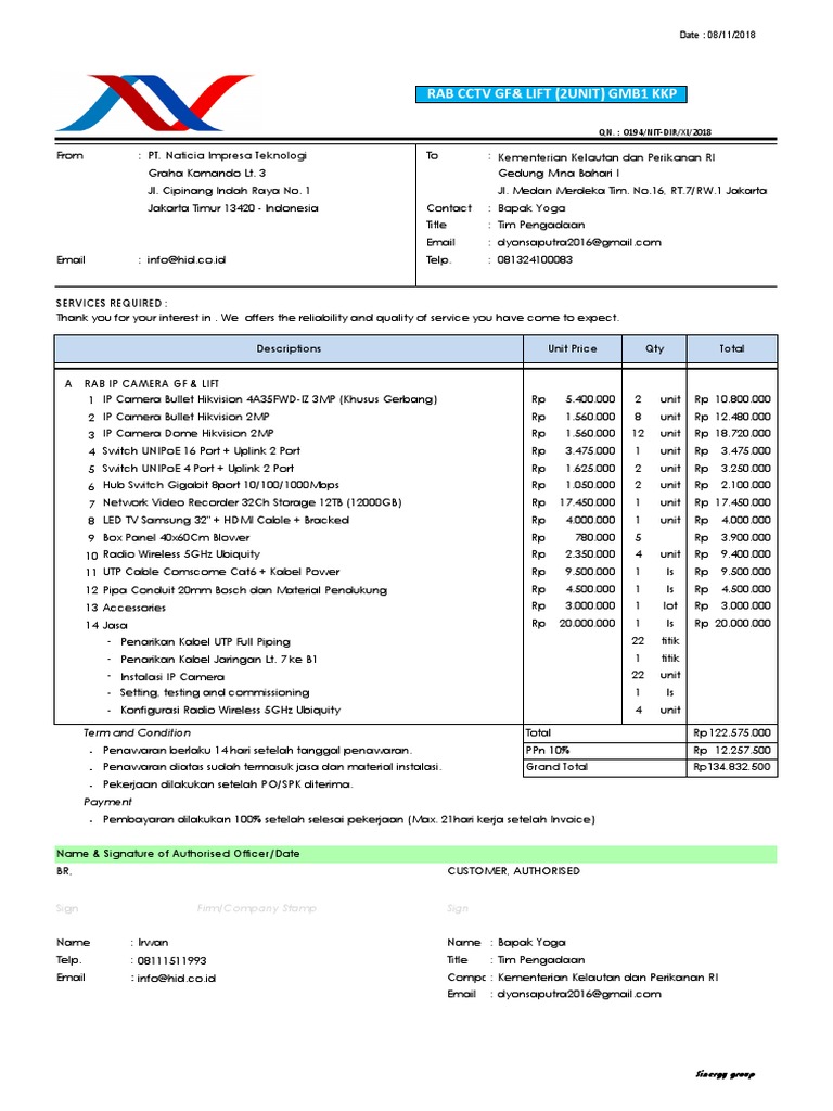 Rev5 RAB CCTV GMB1 | PDF | Telecommunications | Video