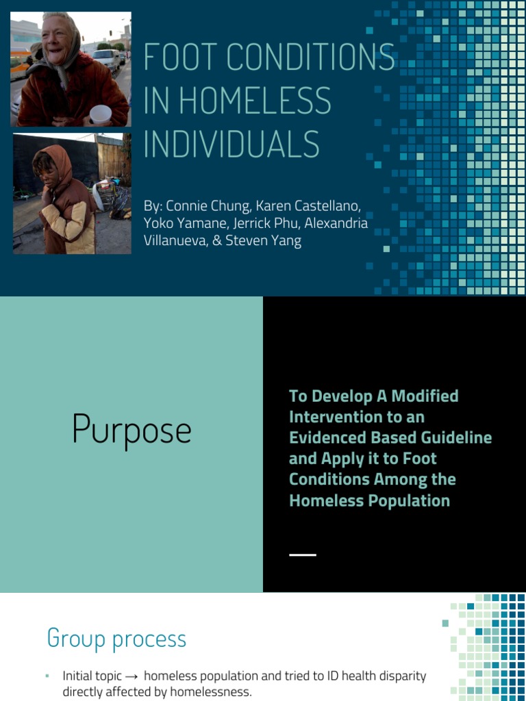 Foot Conditions in Homeless | PDF | Homelessness | Health Care