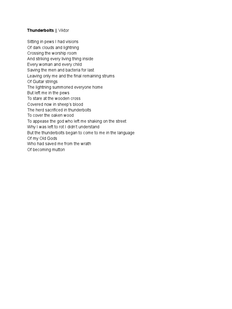 Social Issue Poem | PDF