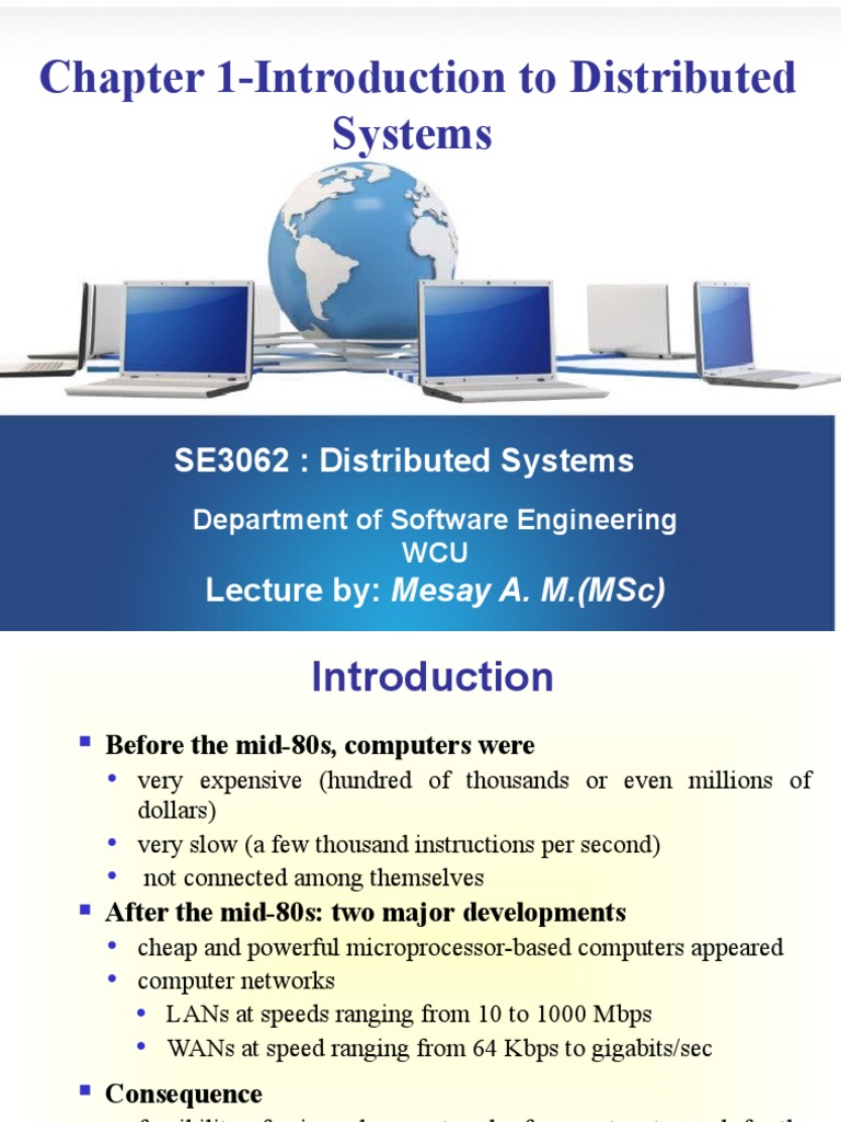 Chapter 1-Introduction To Distributed Systems | PDF | Client–Server ...