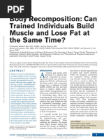 ACSM Body Composition | PDF | Body Shape | Determinants Of Health