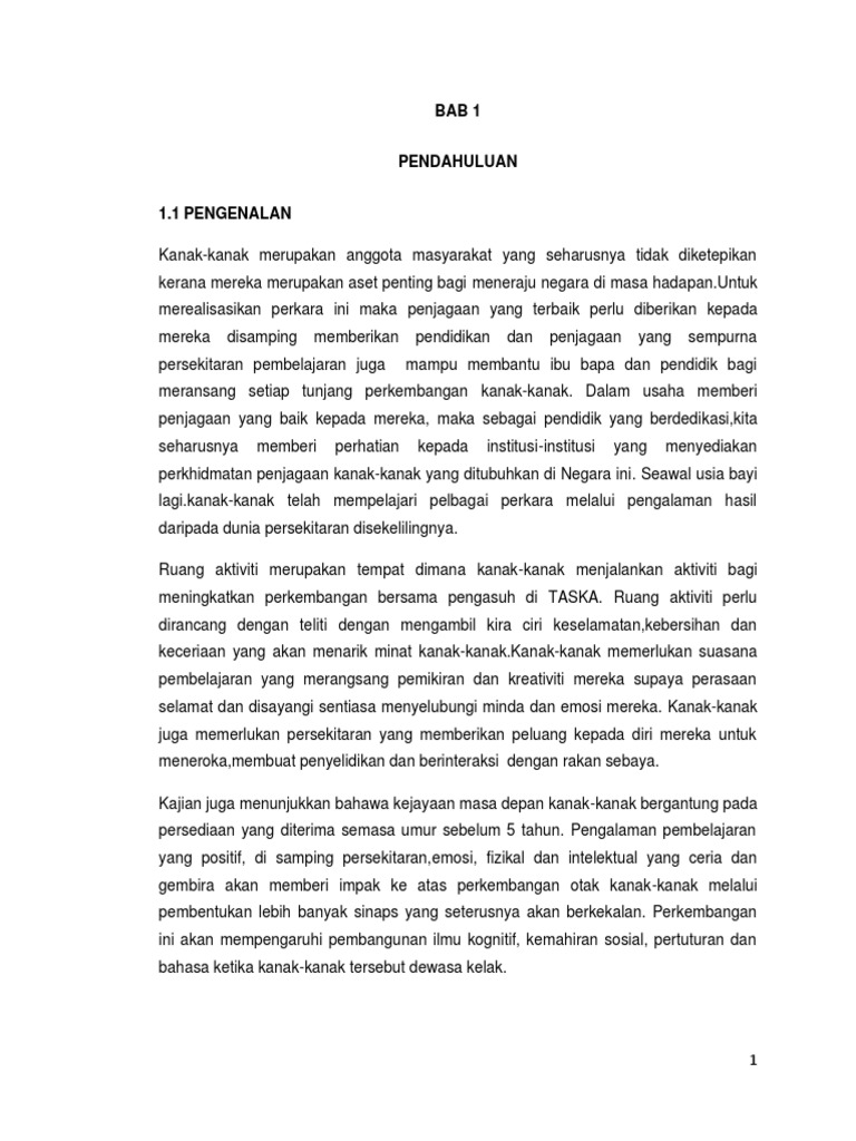 Penulisan Laporan Projek Tahun Akhir Diploma Kolej Vokasional | PDF