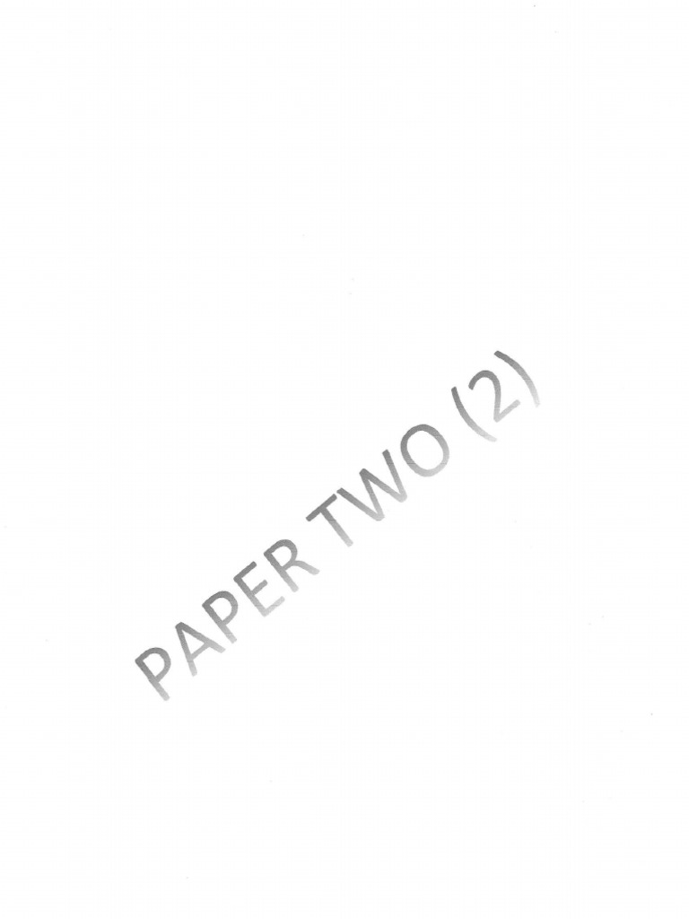 French Past Paper 2 | PDF