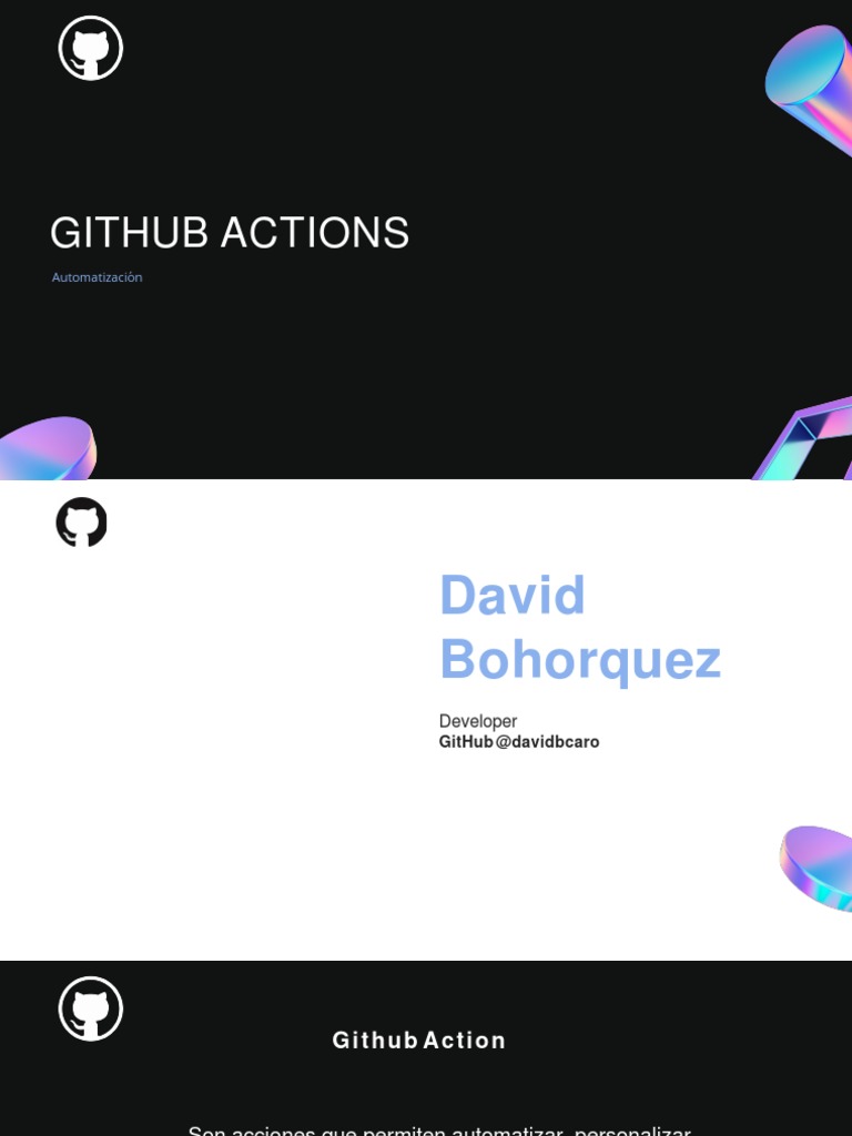 Automate Workflow GitHub Actions | PDF