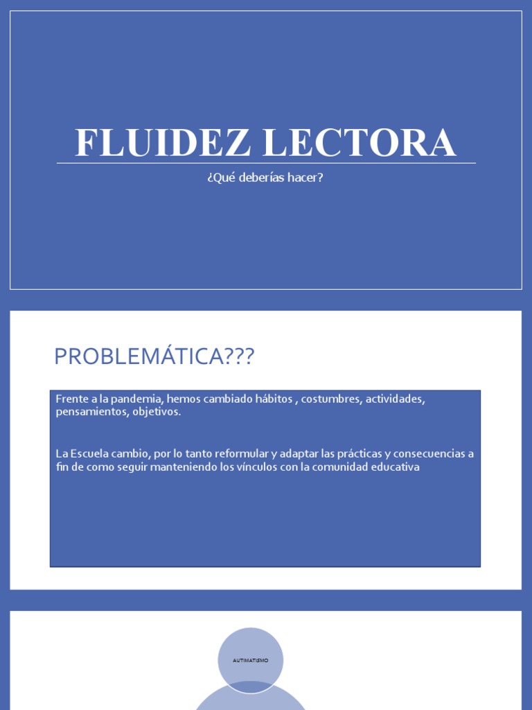 Desarrollo de la fluidez lectora: componentes, beneficios y estrategias ...