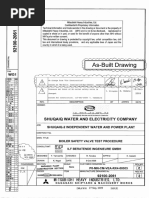 Boiler Hydrostatic Test Procedure | PDF