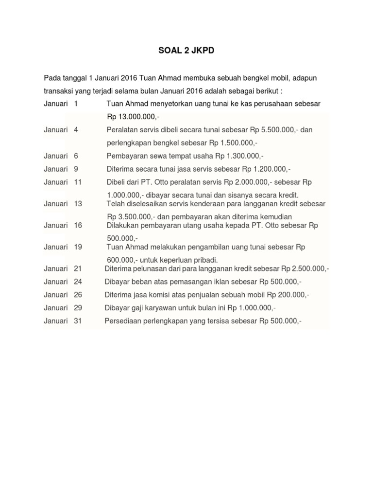 Soal 2 JKPD | PDF | Hukum