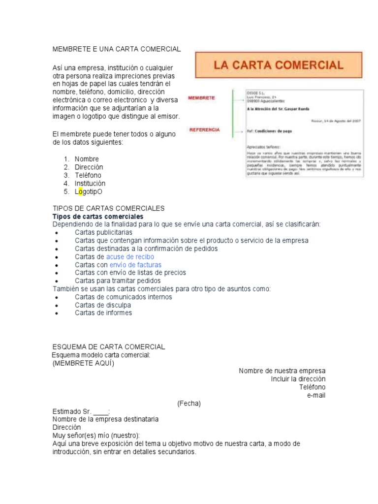 Ejemplo De Carta En Papel Membretado Más De 20 Plantillas De Membrete