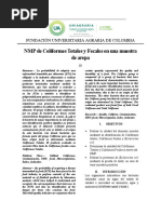 Detección de Coliformes Totales en Alimentos | PDF | Alimentos | Biología