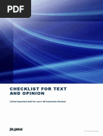 Filled JBI Checklist For NSTE ACS RCT | PDF | Randomized Controlled ...