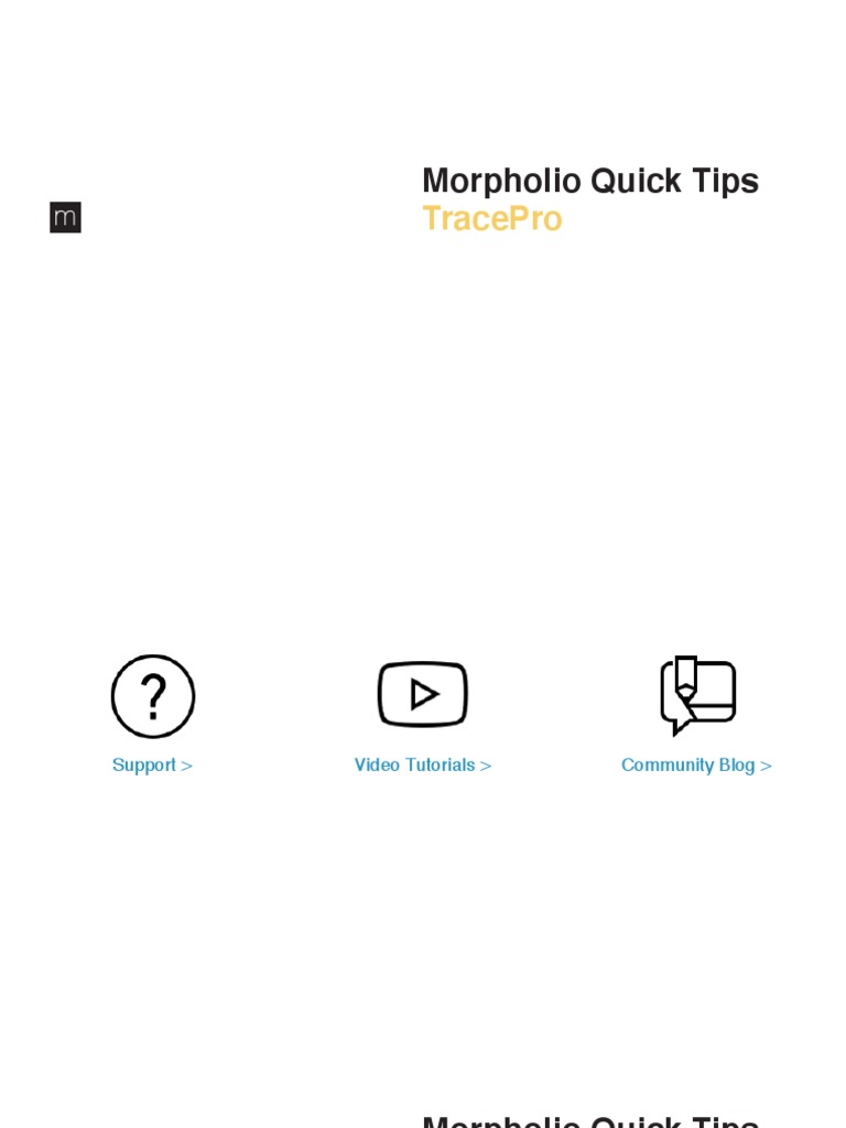 Morpholio Quick Tips: Trace (TracePro) HowTo Guide | PDF | Perspective ...