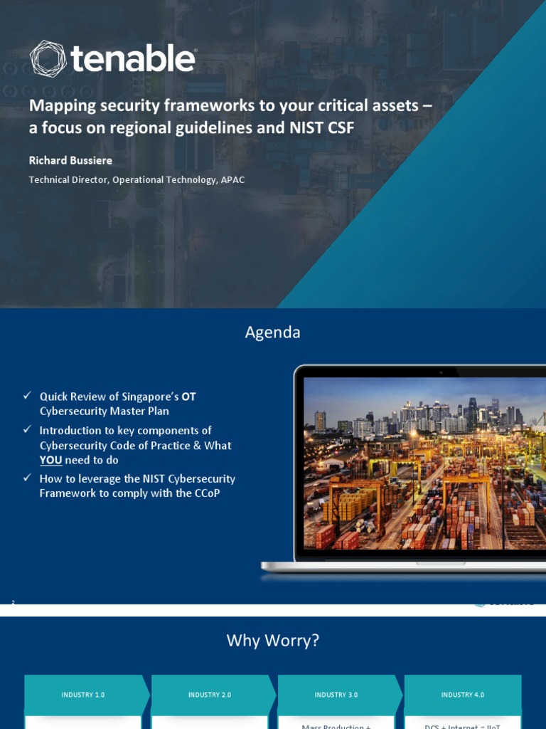 Mapping Security Frameworks To Your Critical Assets - A Focus On NIST ...