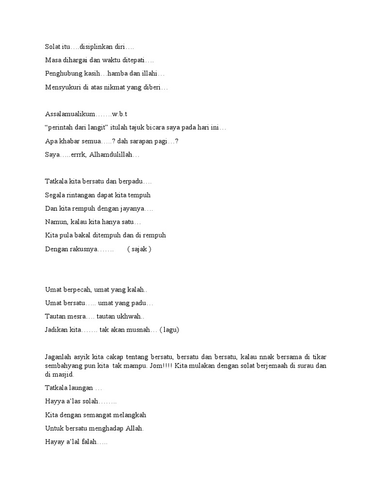 Teks Daie Cilik (Lelaki) - 2021 | PDF