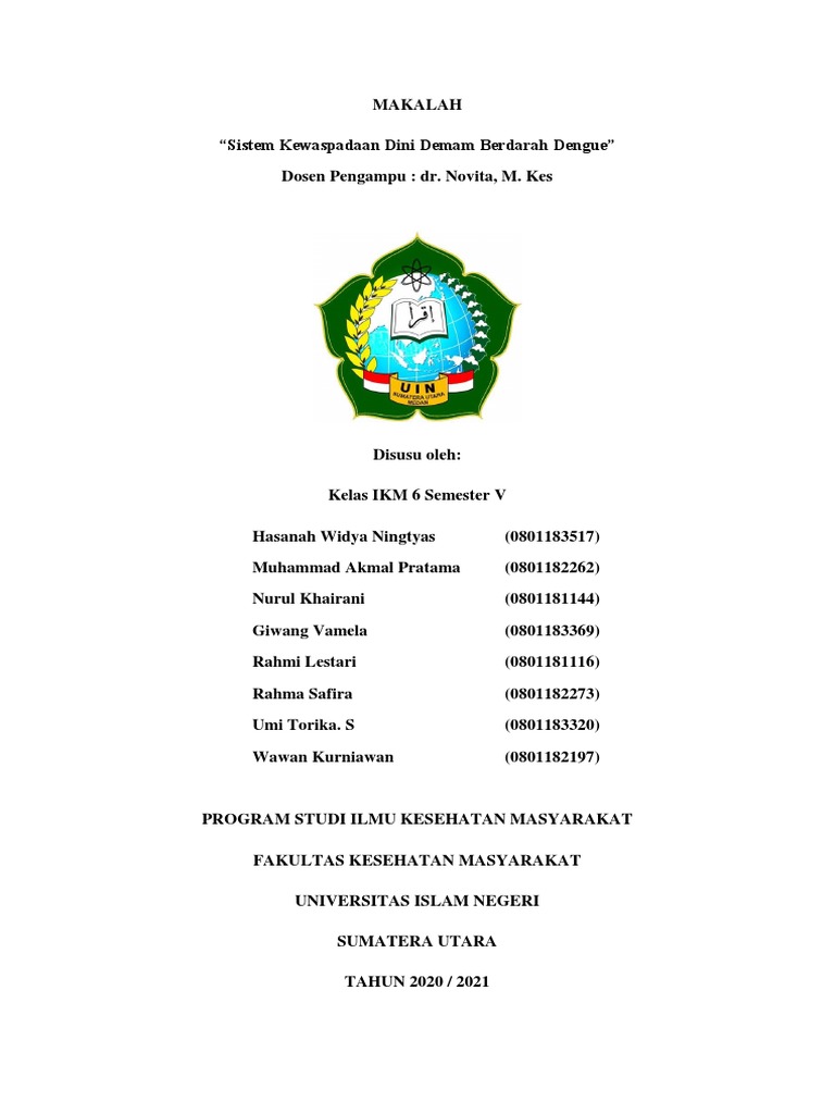 SKD DBD Kel 5-Ikm 6 | PDF