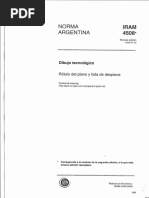 Norma IRAM 4505 - Escalas | PDF