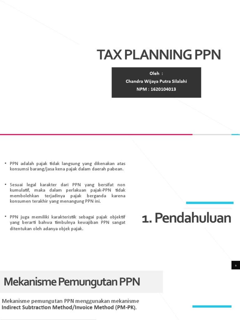 Presentasi PPN Chandra | PDF