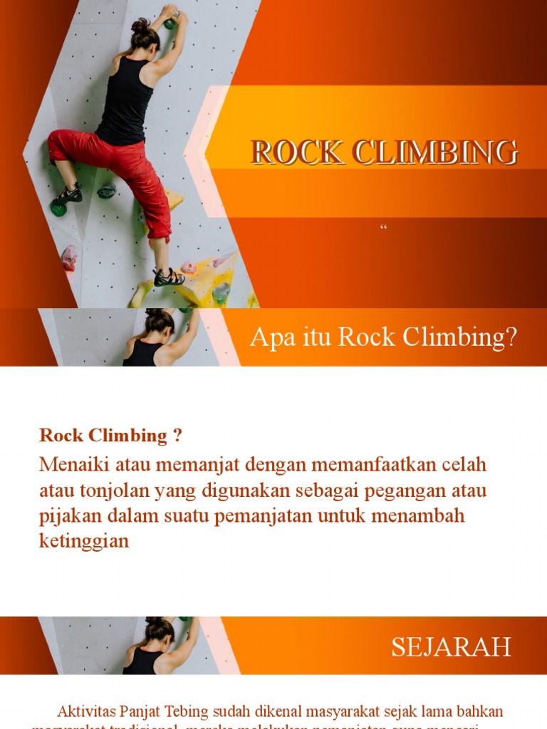 Materi Rock Climbing | PDF