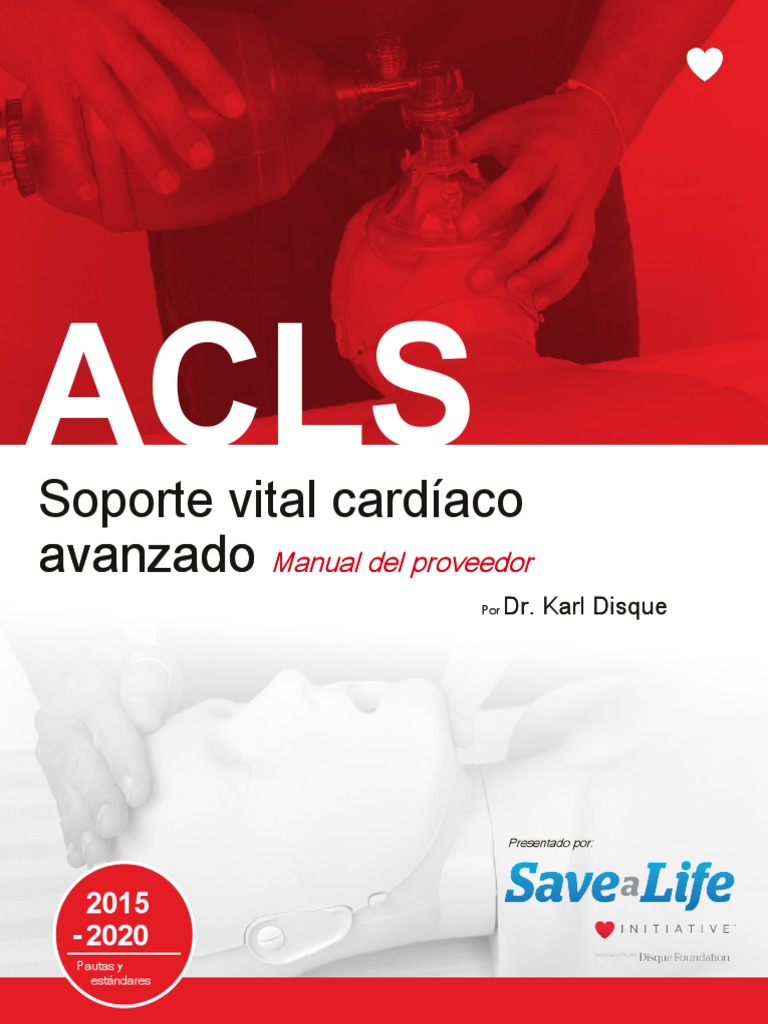 ACLS Handbook - En.es | PDF | Reanimación cardiopulmonar | Paro cardíaco