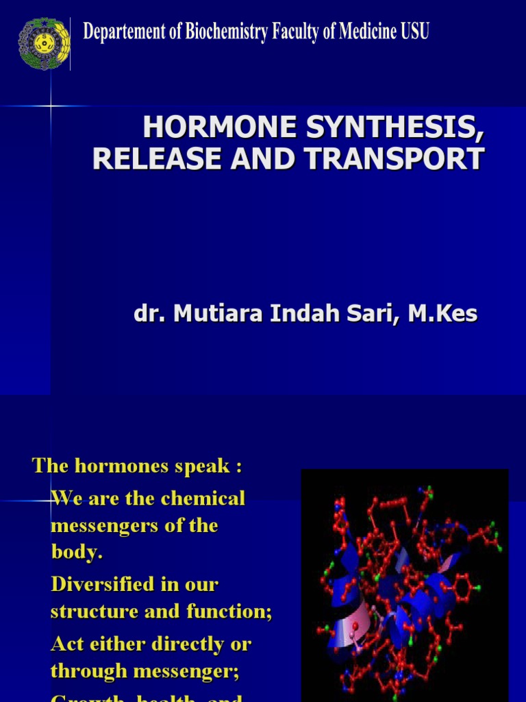 Hormone Synthesis, Release and Transport | PDF | Hormone | Prostaglandin