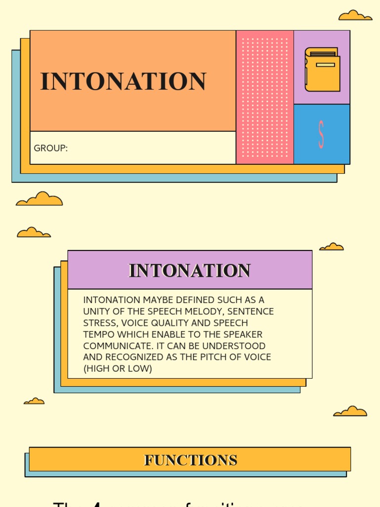 Intonation | PDF | Language Arts & Discipline