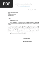 Resignation Letter - Tagalog | PDF