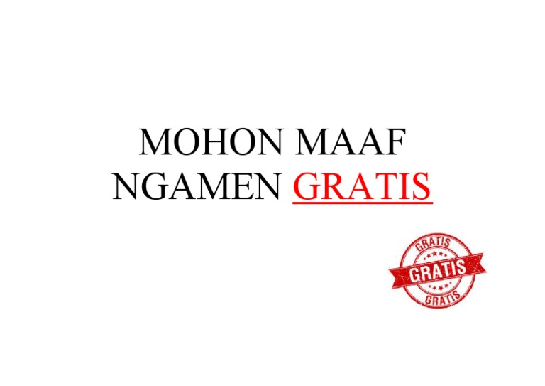 Ngamen Free | PDF