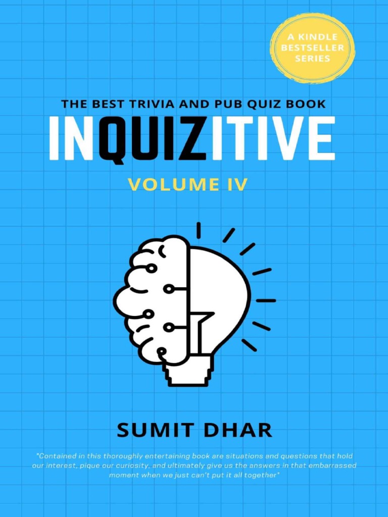 InQUIZitive - The Pub and Trivi - Sumit Dhar | PDF