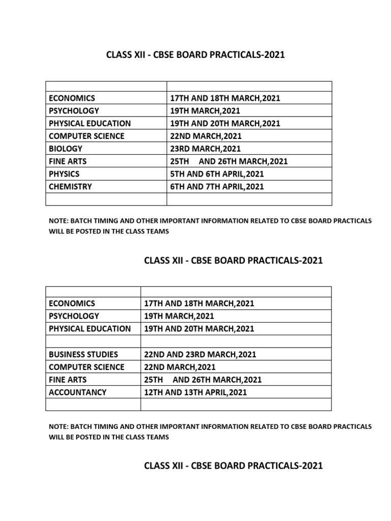 CLASS XII - CBSE BOARD PRACTICALS-2021-compressed | PDF | Science ...
