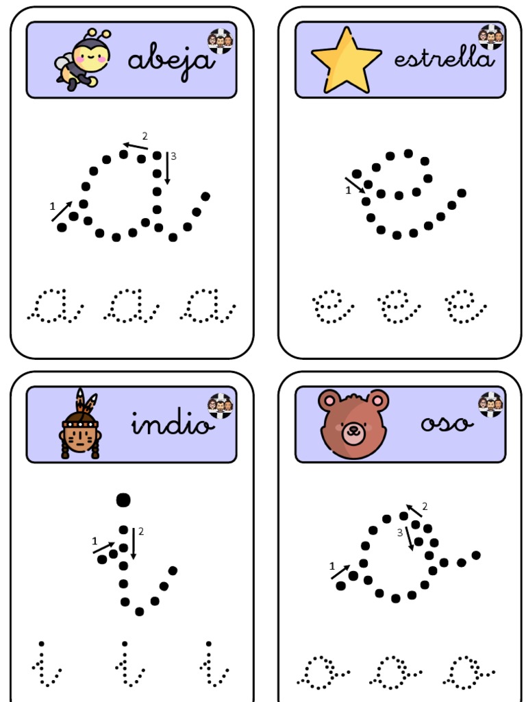 Trazo Letras Minúsculas | PDF