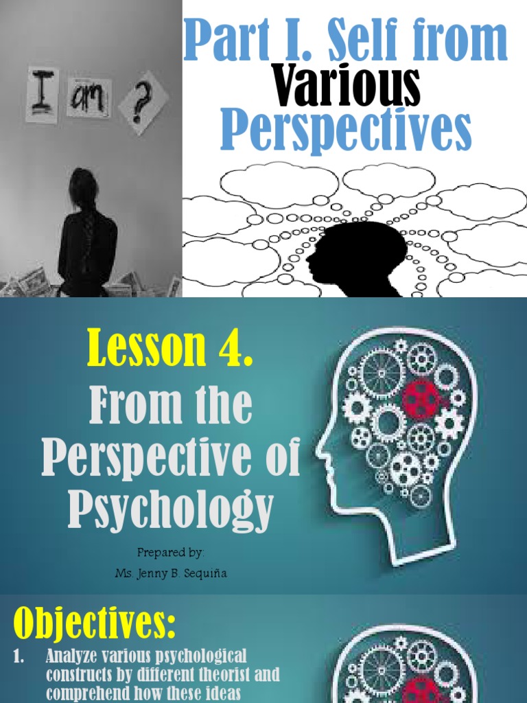Understanding Self in Psychology Perspectives | PDF | Self | Self Concept