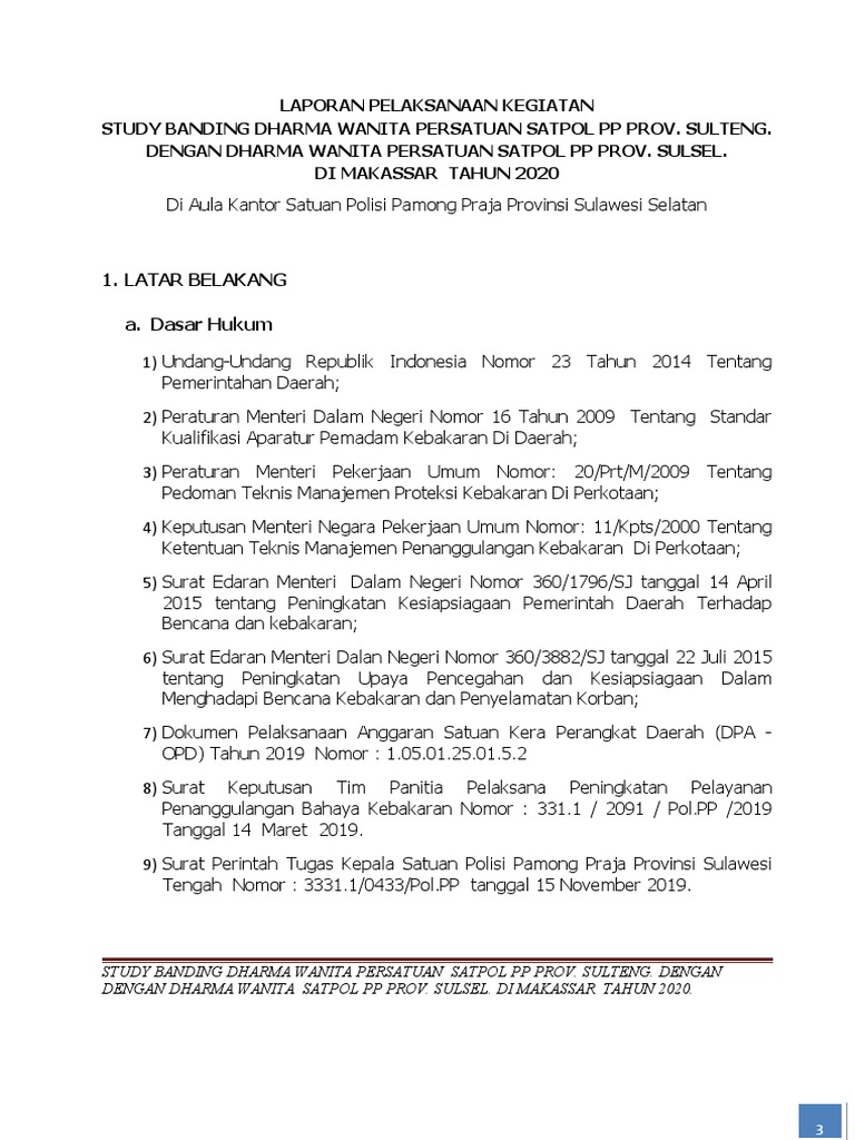 Dharma Wanita DLM Tour | PDF