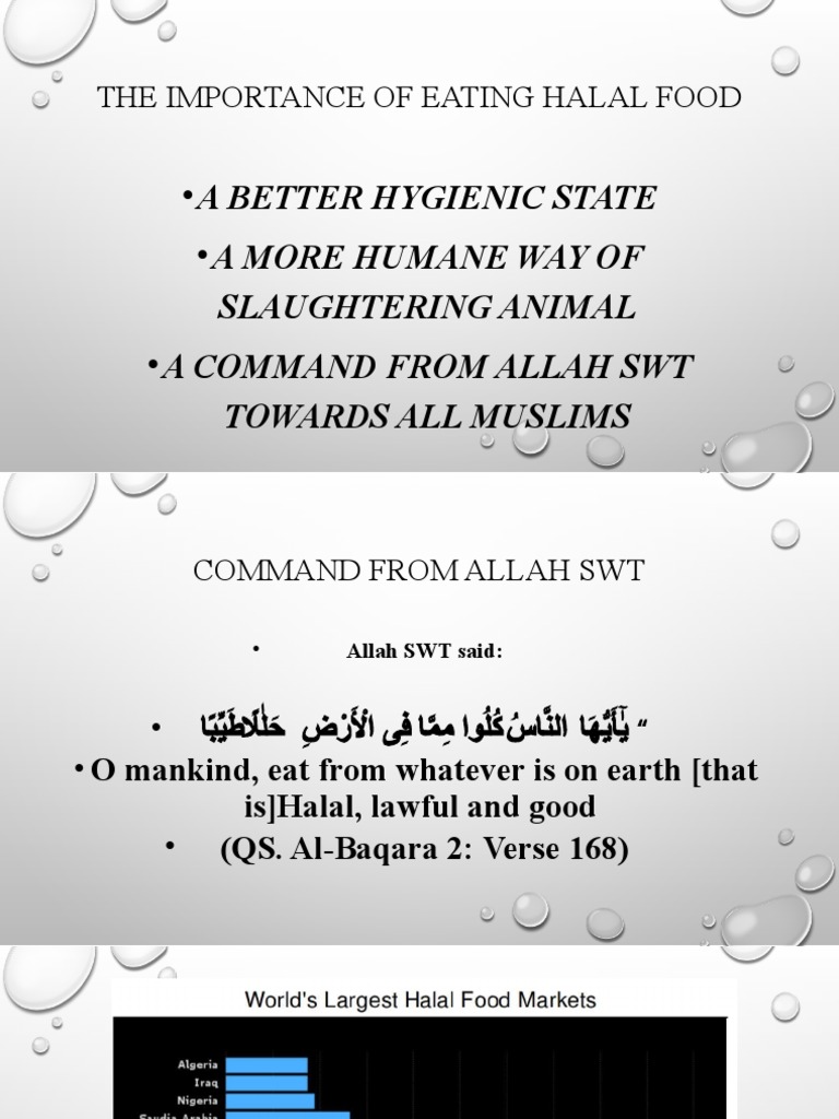 Benefits of Eating Halal Food | PDF