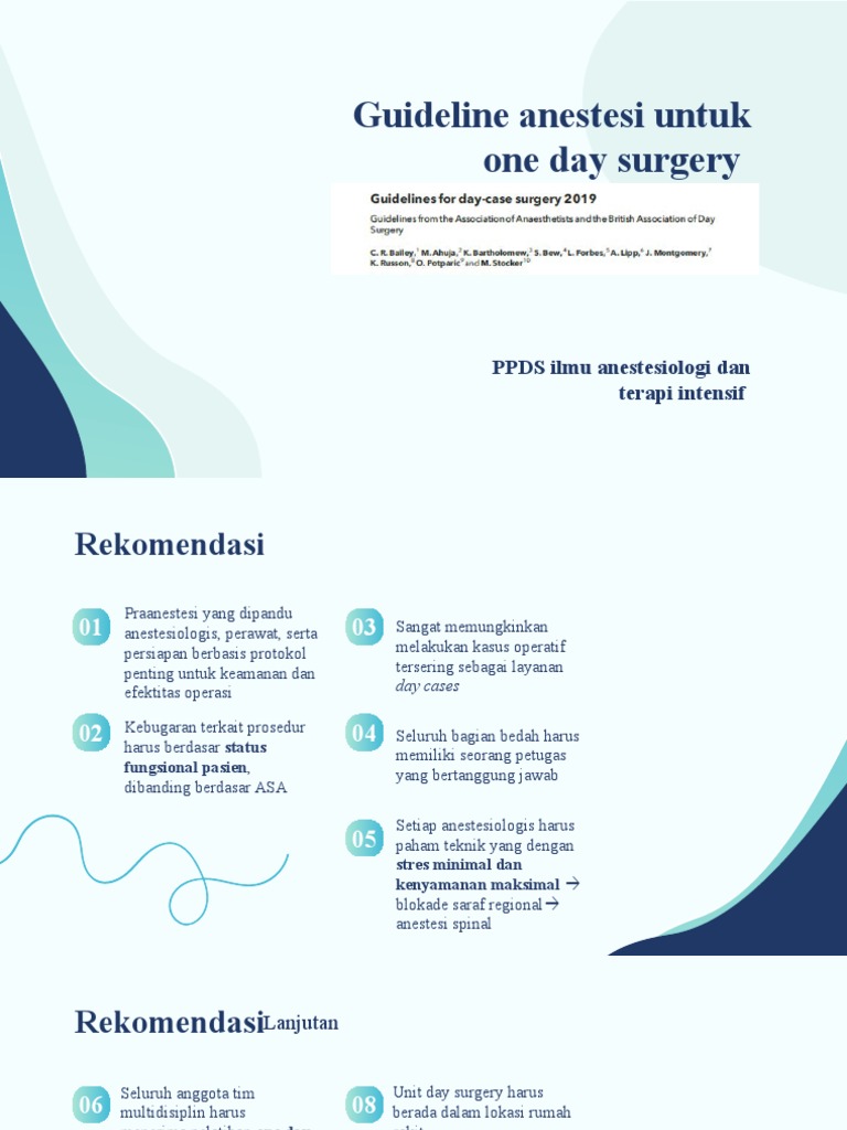 One Day Surgery | PDF | Kesehatan Holistik