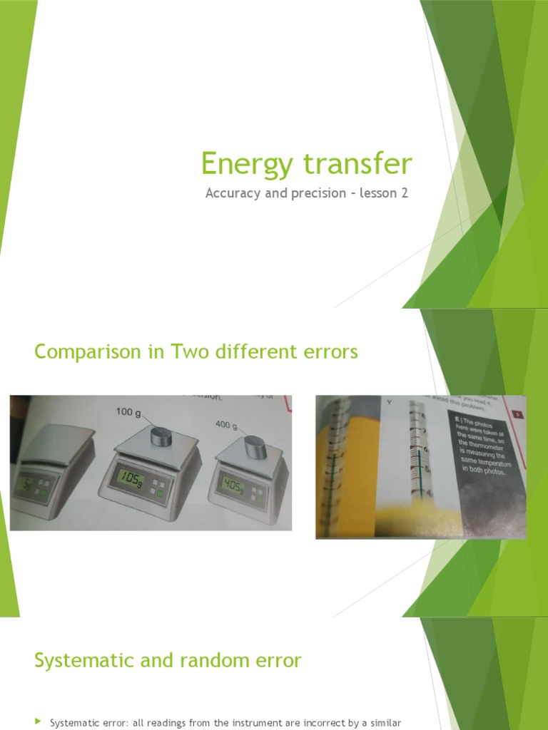 Accuracy and Precision - Lesson 2 | PDF