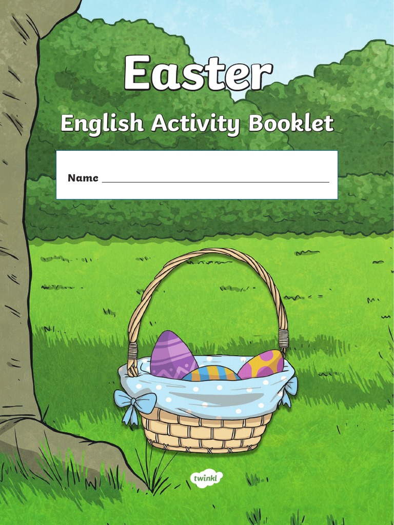 Literacy - Easter Activity Booklet | PDF | English Language | Verb