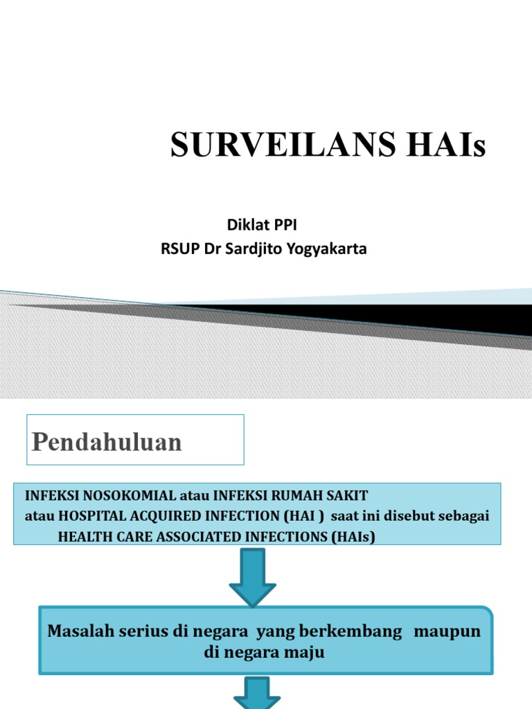 Surveilans HAIs | PDF