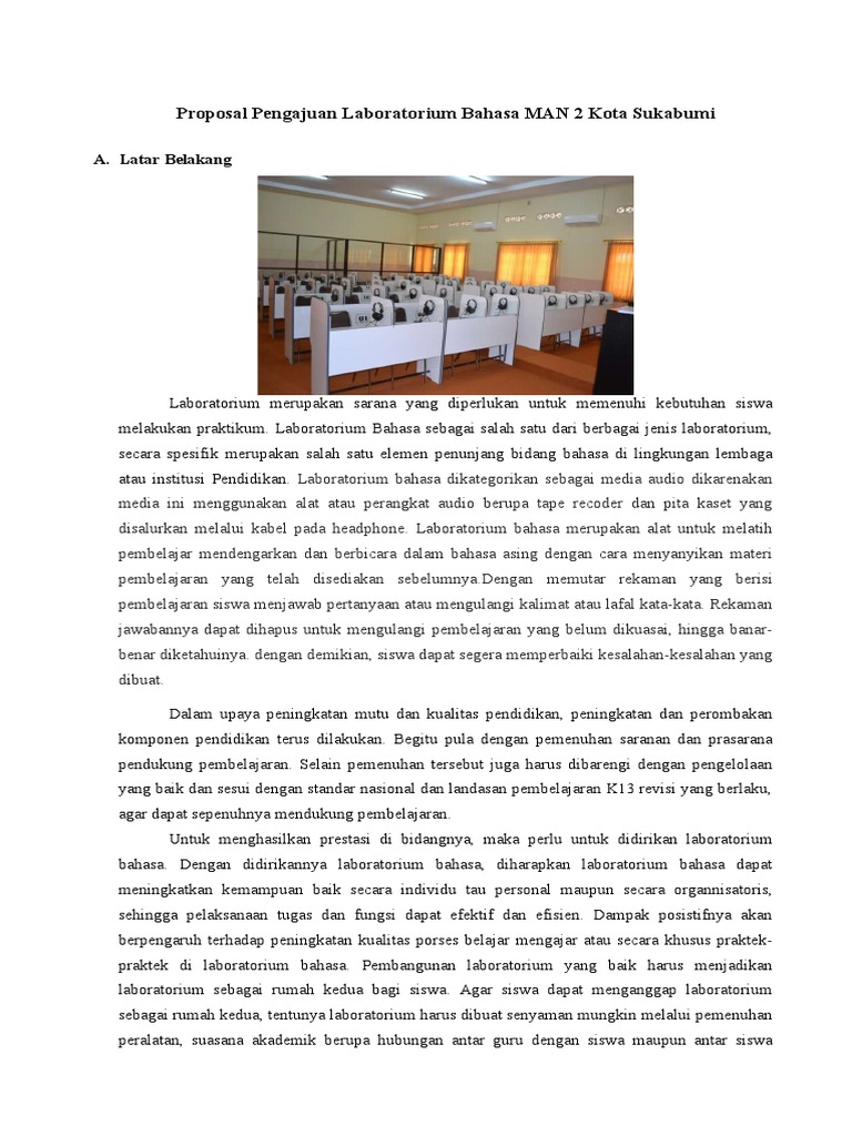 Memperbaiki dan Meningkatkan Laboratorium Bahasa di SMA | PDF