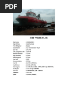 Ship Particular | PDF
