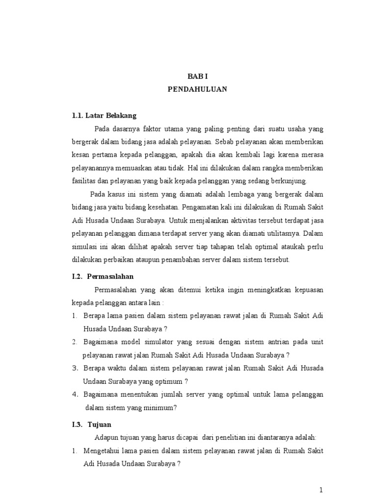 Laporan Resmi Teknik Simulasi | PDF