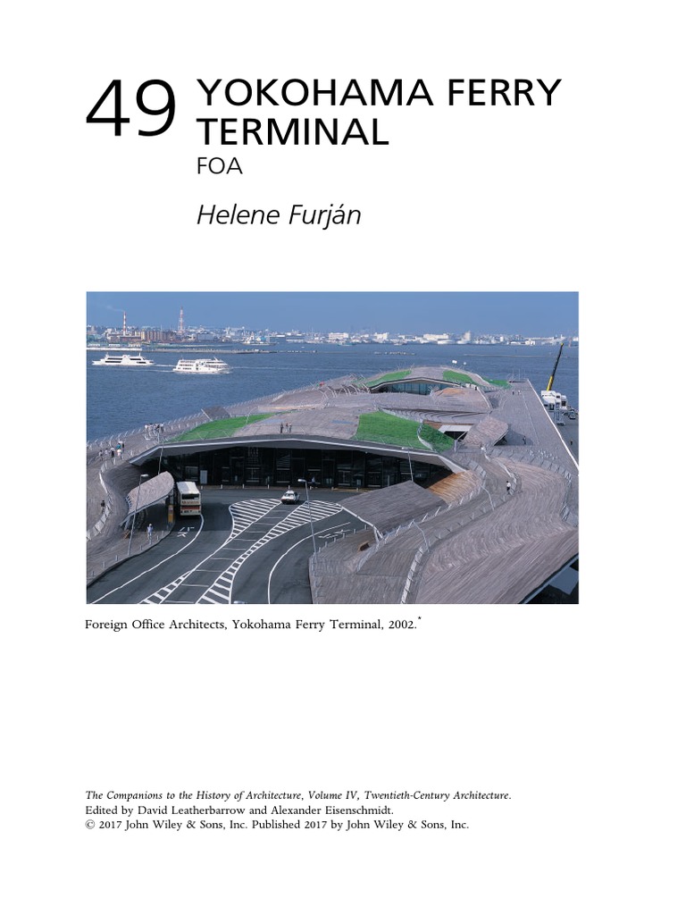 Yokohama Ferry Terminal: Foa | PDF | Origami | Space