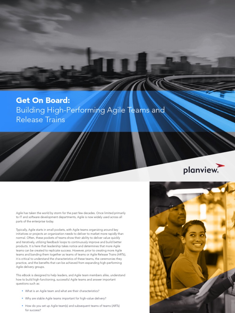 Building High-Performing Agile Teams Release Trains EB038LTREN | PDF ...